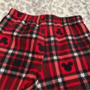 Disney | Pajamas | Disney Mickey Mouse Plaid Fleece Pj Pants 2t | Poshmark